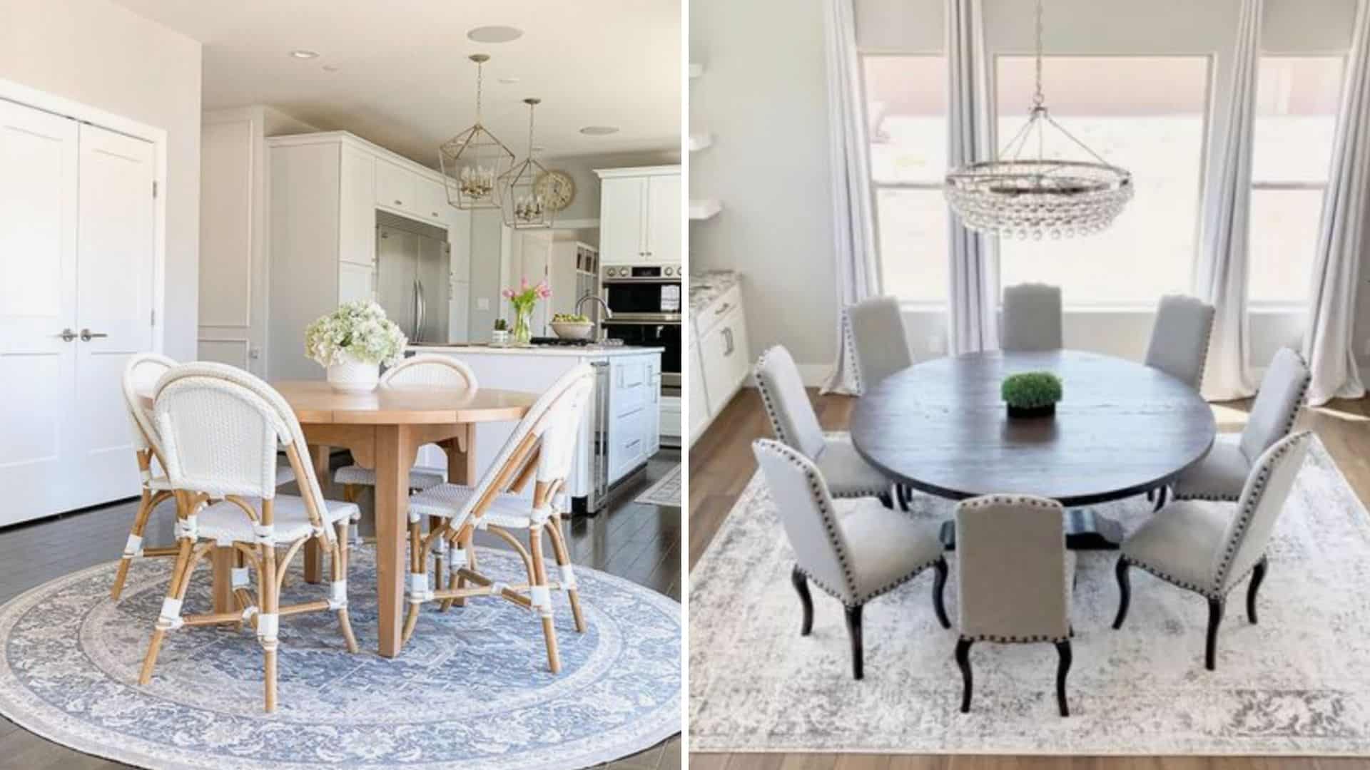 Dining Room Rug Type And Size – Professional Recommendations For ...