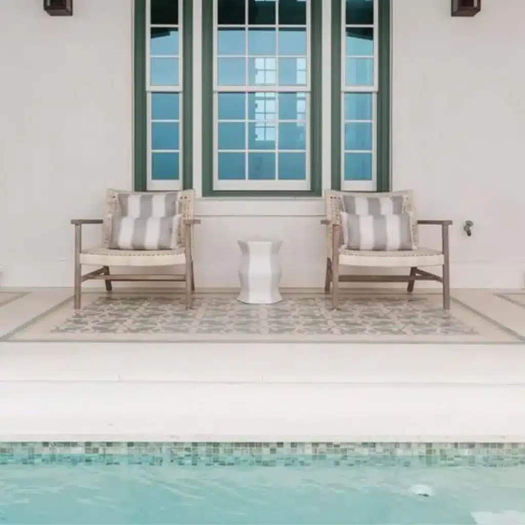 White Pool Tile Ideas - Designing A Modern Outdoor Space | Design ...