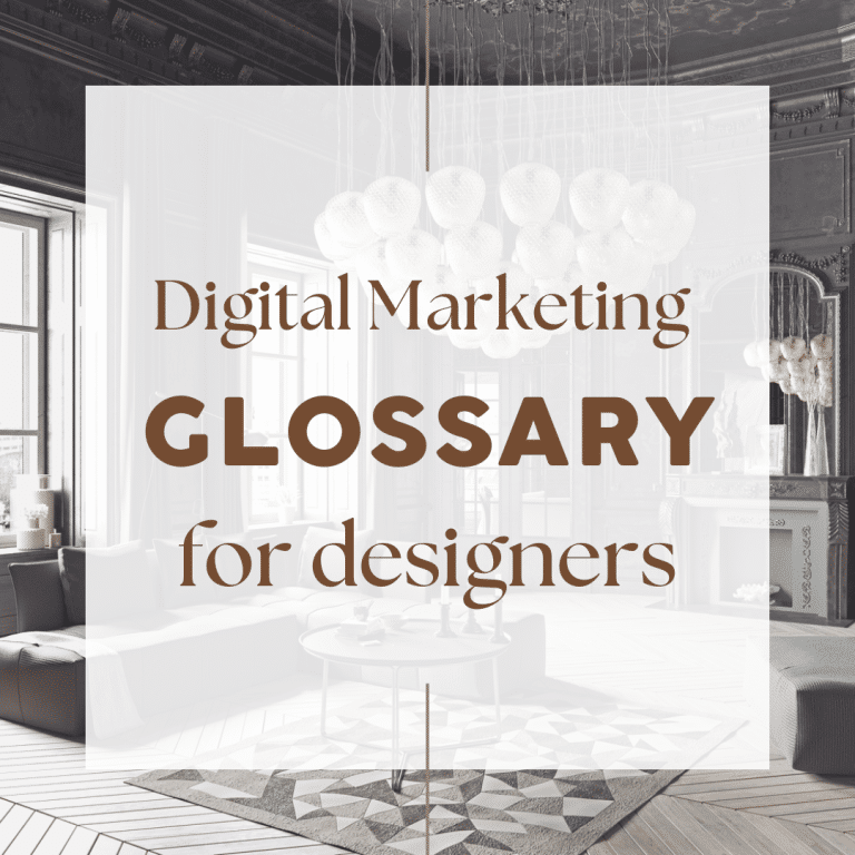Digital Marketing Glossary | Design Tastemaker