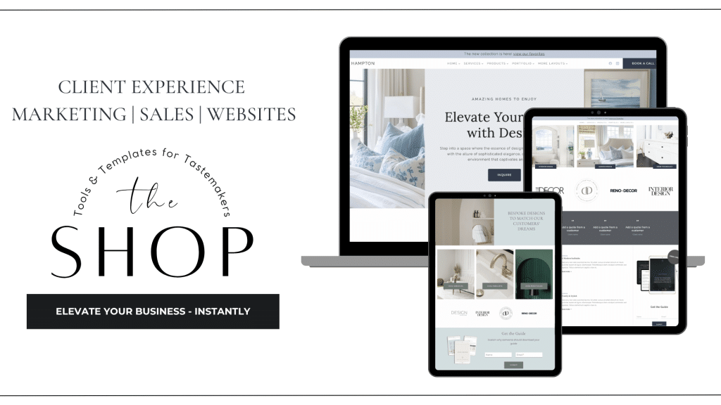Interior Design Client Management Templates - Streamline Your Workflow ...
